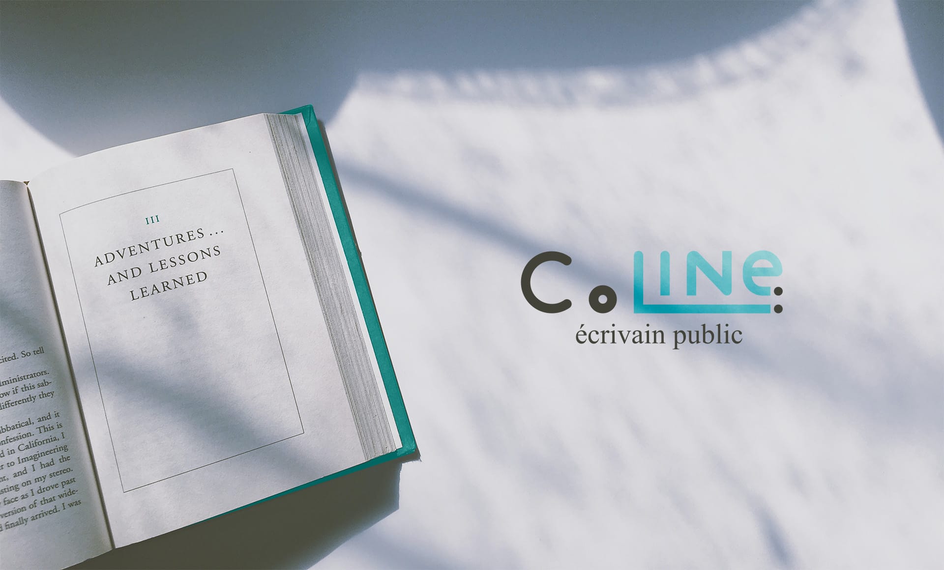 Coline écrivain public – Margaux Simon Portfolio